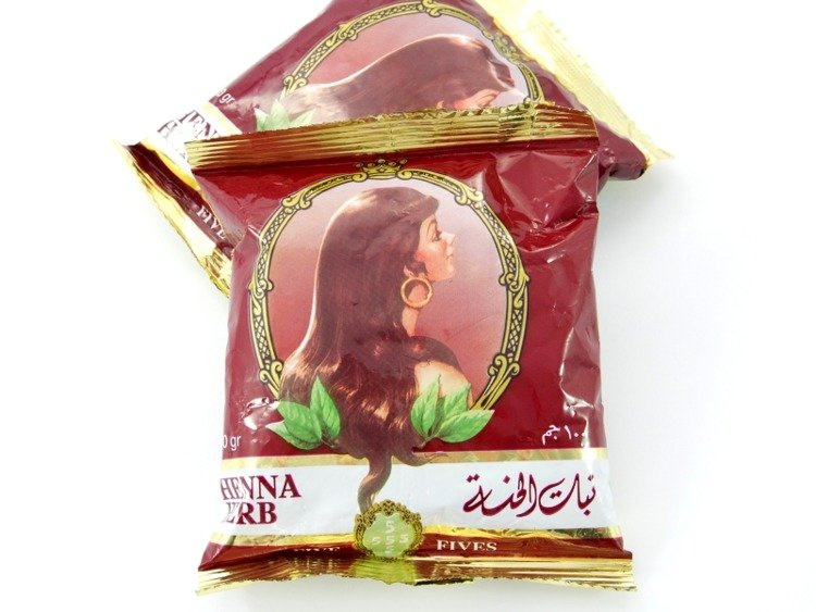 HENNA FARBA DO WŁOSÓW RUDA CZERWONA 5 FIVES - sklep orientalny EtnoBazar.pl